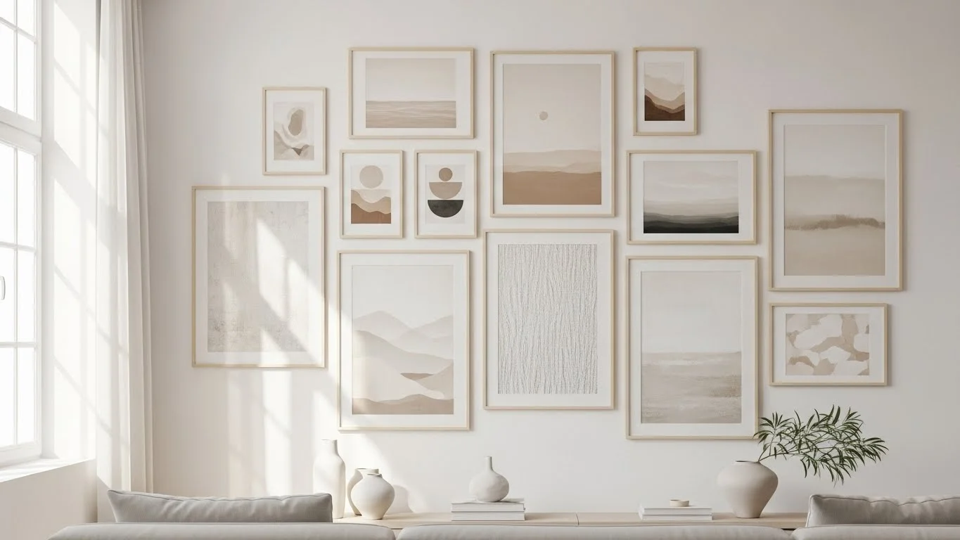 How to Build a Gallery Wall Layout That Looks Balanced & Chic ...